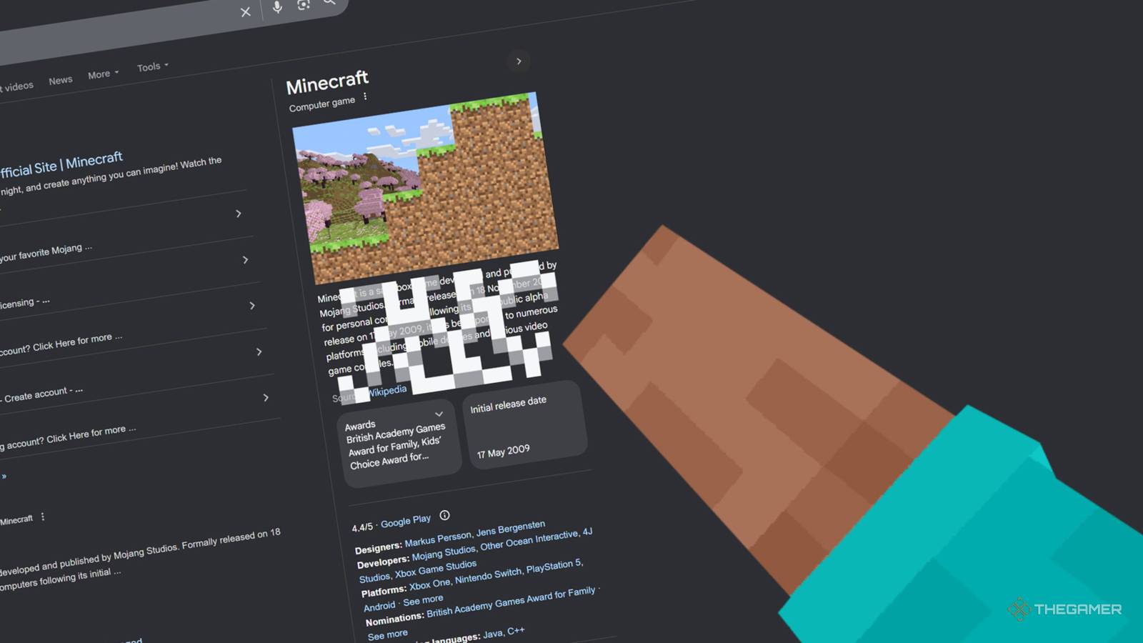 Google Minecraft: Descubra o Mini-Game Secreto de Mineração